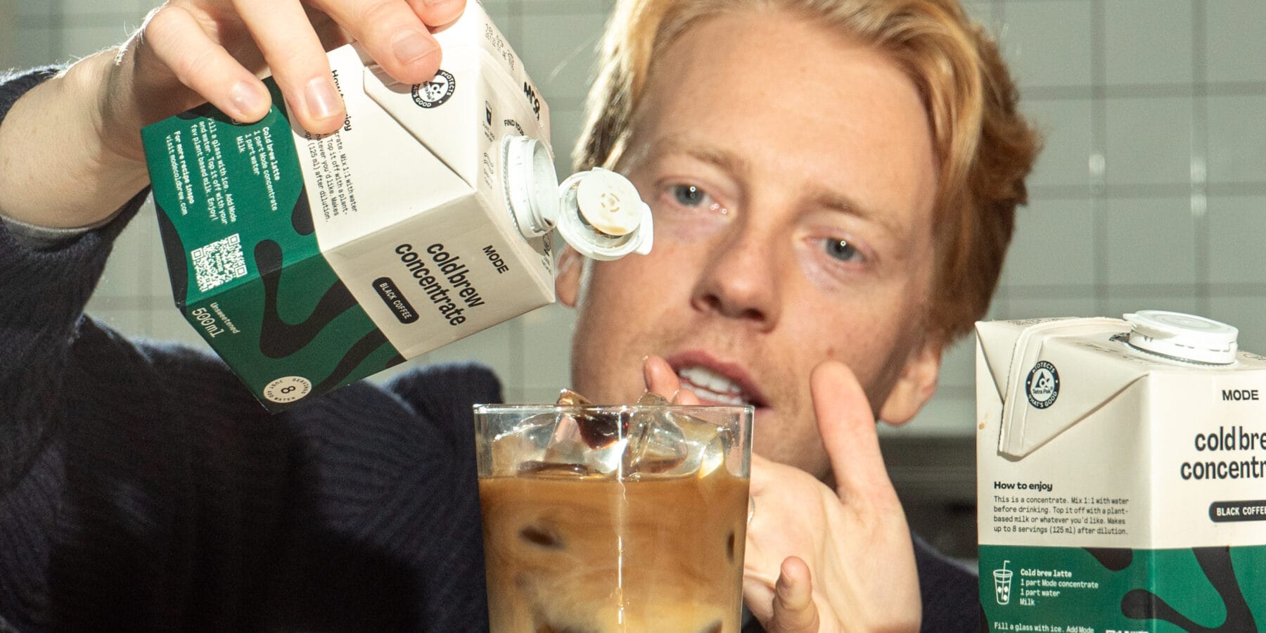 Cold brew coffee - every day, all year round. Meet Mode Cold Brew! - A house